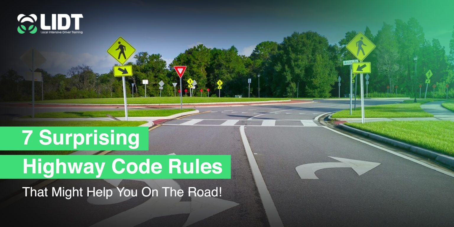 7 Surprising Highway Code Rules That Might Help You On The Road!